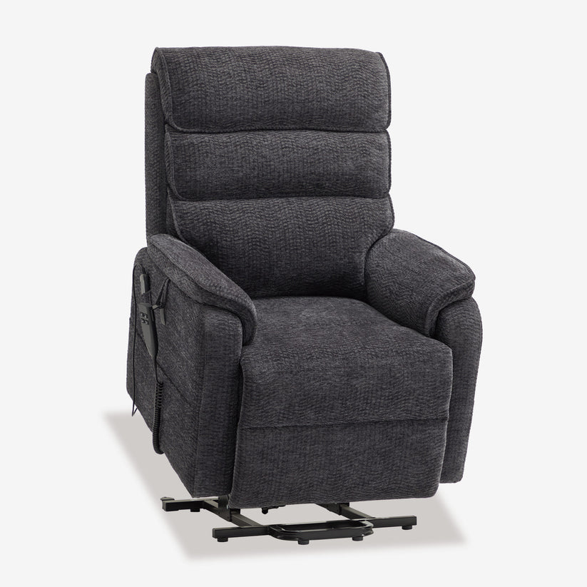 Lay Flat Chair With Lift Assist Heat & Massage Inifinite Postition ...