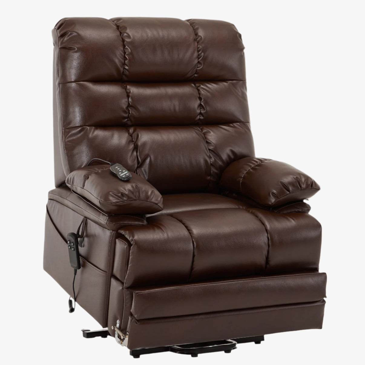 Big And Tall Recliners With 400-lb Weight Capacity and Heating Massage ...