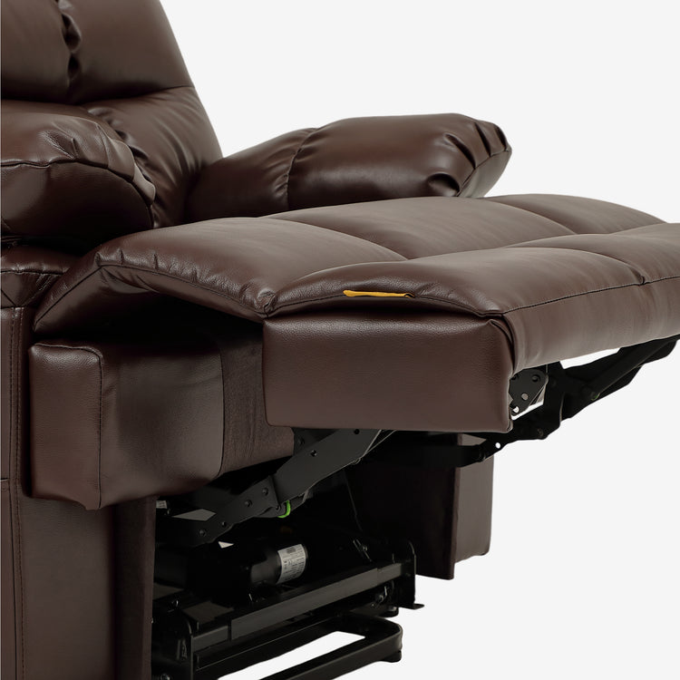 Extra Wide Heavy Duty Lift Chair - 500 LBS, 30.5" Seat, Heat Massage ...