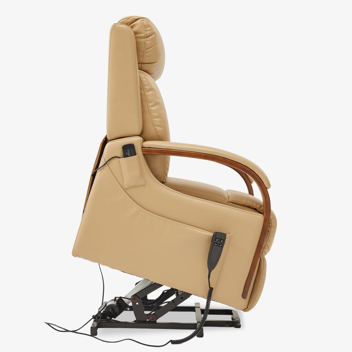 Small Lift Chair Recliner With Heat and Massage, Infinite position ...